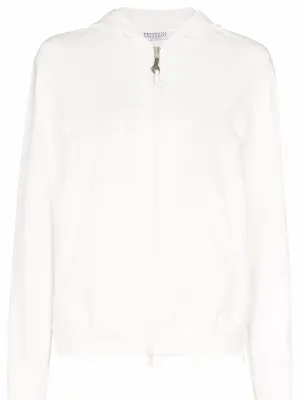 Brunello Cucinelli Two-way Zip-up Hoodie