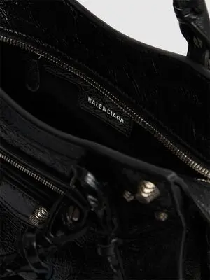 Balenciaga Xs Neo Cagole Leather Shoulder Bag