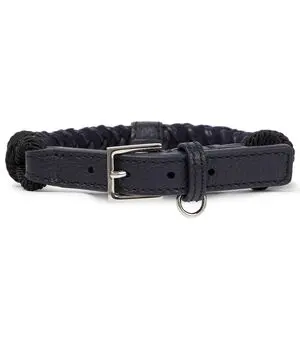 Loro Piana Leather Dog Collar