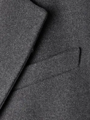 Wardrobe.NYC Wool Tailored Coat - Gray