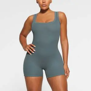 SKIMS SKIMS Cotton Rib Onesie Kyanite