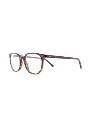 Ray-ban Tortoiseshell Rectangle Frame Glasses
