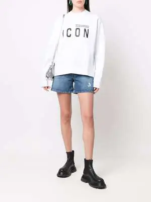 Dsquared2 Logo-print Long-sleeved Sweatshirt
