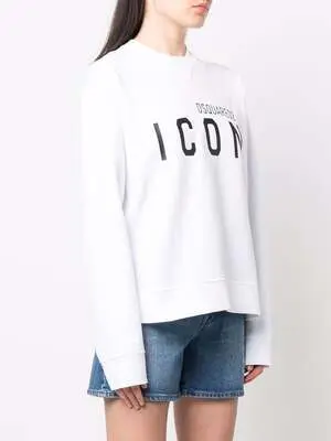Dsquared2 Logo-print Long-sleeved Sweatshirt