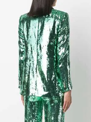 Philipp Plein Sequin-embellished Blazer - Green