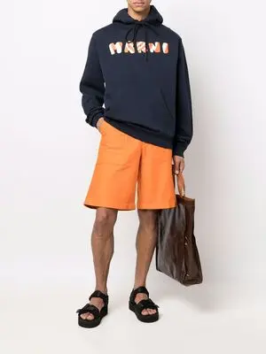 Marni Knee-length Cotton Shorts