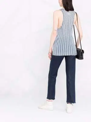 Zadig&Voltaire Lee Monogram-print Tank Top