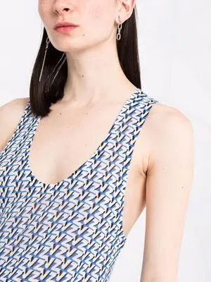 Zadig&Voltaire Lee Monogram-print Tank Top