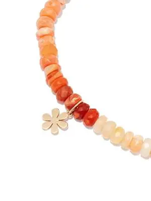 SYDNEY EVAN 14kt Yellow Daisy Opal Bracelet - Gold