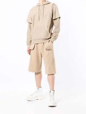 DION LEE Cotton Knee-length Shorts
