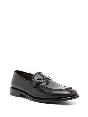 FERRAGAMO Slip-on Leather Loafers