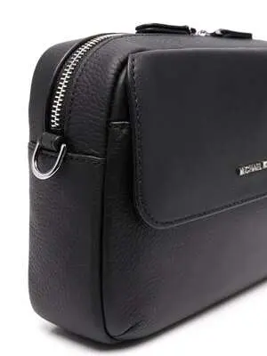 Michael Kors Logo-plaque Leather Shoulder Bag