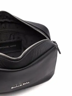 Michael Kors Logo-plaque Leather Shoulder Bag