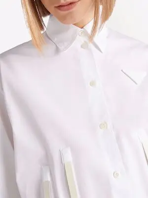 Prada Long-sleeve Cotton Shirt