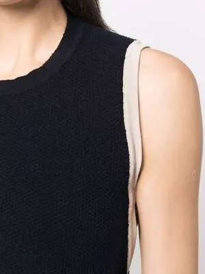 Jacquemus Towelled Mini Tank Dress - Blue