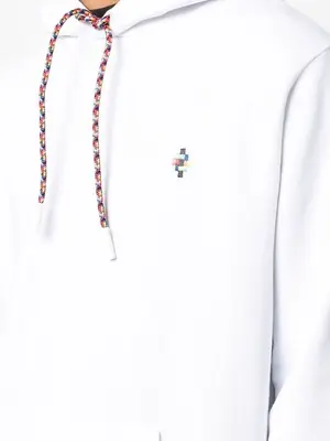 COUNTY OF MILAN Marcelo Burlon Embroidered-logo Hoodie