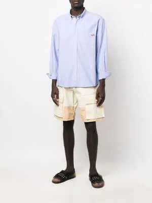 DIESEL® Logo-patch Button-down Shirt