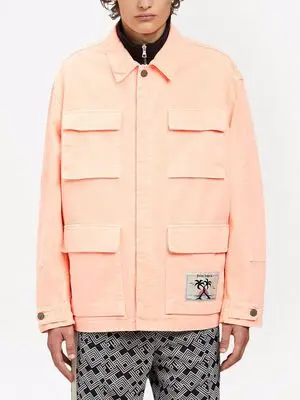 Palm Angels Oversized Denim Workwear Jacket