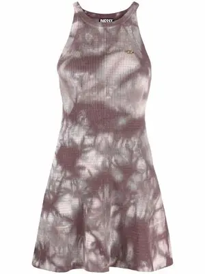 DIESEL® Metallic-knit Dress