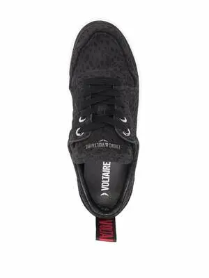 Zadig&Voltaire Blaze Leopard-print Sneakers