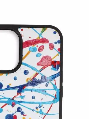 Dolce & Gabbana Abstract Print Iphone Case - White