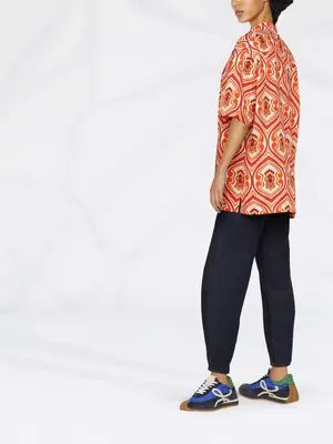 Etro Motif-print Cotton Shirt
