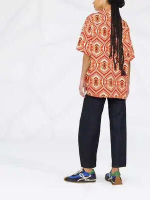 Etro Motif-print Cotton Shirt