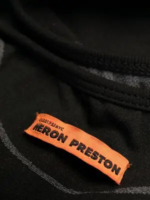 Heron Preston Logo-intarsia Crop Top