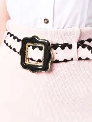 CORMIO Belted Mini Skirt