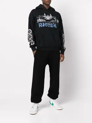 Rhude Casino Graphic-print Hoodie