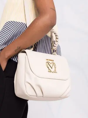Moschino Heart Logo-plaque Top-handle Tote Bag