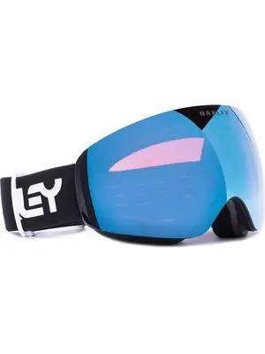 Oakley Pilot Mirrored Ski Goggles - Black