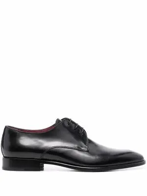 Corneliani Leather Derby Shoes