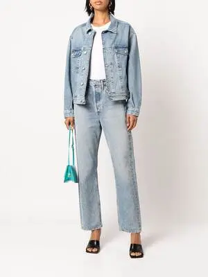 AGOLDE Charli Boyfriend-cut Denim Jacket