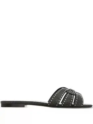 Saint Laurent Studded Sandals For Women