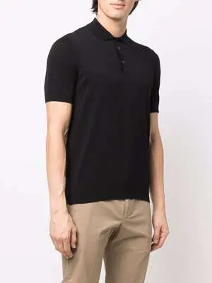 DRUMOHR Short-sleeve Polo Shirt - Black