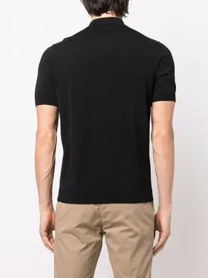 DRUMOHR Short-sleeve Polo Shirt - Black