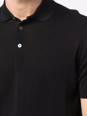 DRUMOHR Short-sleeve Polo Shirt - Black