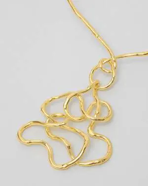 Alexis Bittar Twisted Statement Collar Necklace