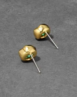 Alexis Bittar ALEXIS BITTAR Asterales Molten Bezel Stud Earrings Gold