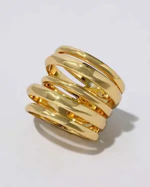 Alexis Bittar Layered Ring - Gold