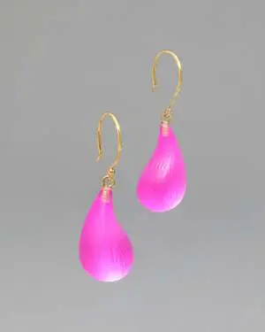 Alexis Bittar Alexis Bittar Lucite Dewdrop Dangle Earrings Azalea