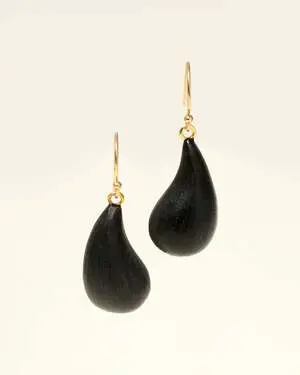 Alexis Bittar Alexis Bittar Lucite Dewdrop Dangle Earrings Black