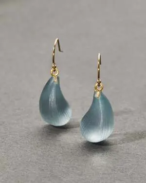 Alexis Bittar Alexis Bittar Lucite Dewdrop Dangle Earrings Blue,grey