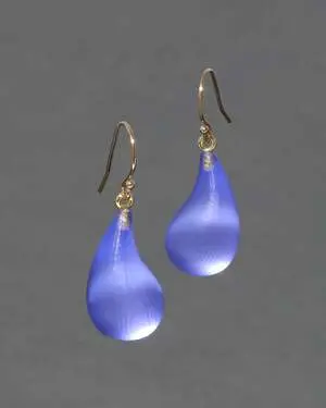 Alexis Bittar Alexis Bittar Lucite Dewdrop Dangle Earrings Electric Violet