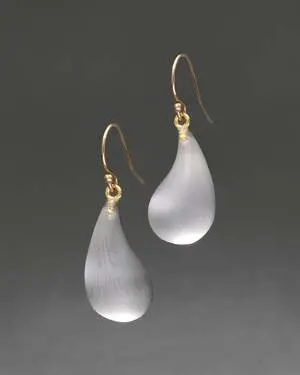 Alexis Bittar Alexis Bittar Lucite Dewdrop Dangle Earrings Pewter