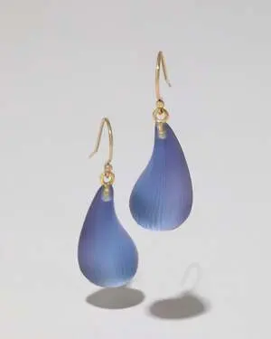 Alexis Bittar Alexis Bittar Lucite Dewdrop Dangle Earrings Twilight Blue