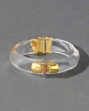 Alexis Bittar Molten Lucite Hinge Bracelet