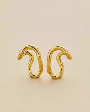 Alexis Bittar Twisted Wrap Around Stud Earrings