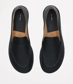 THE ROW Canal Leather Loafers